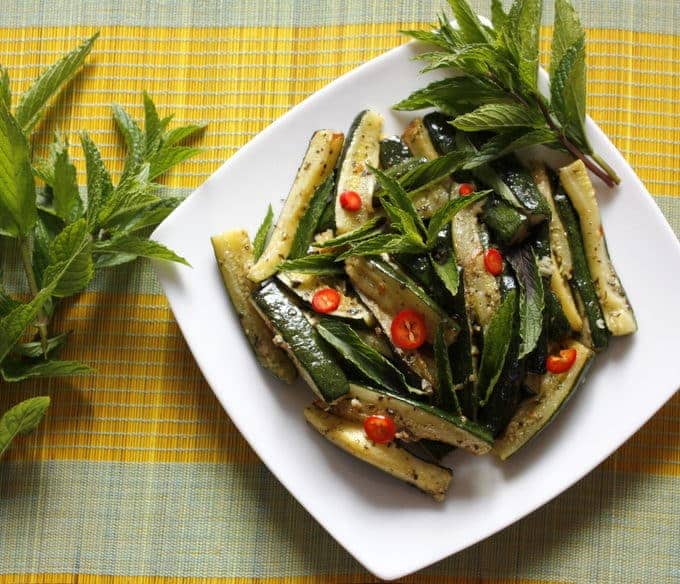 Roasted Courgettes : Zucchini Recipes | Recipes From A Pantry