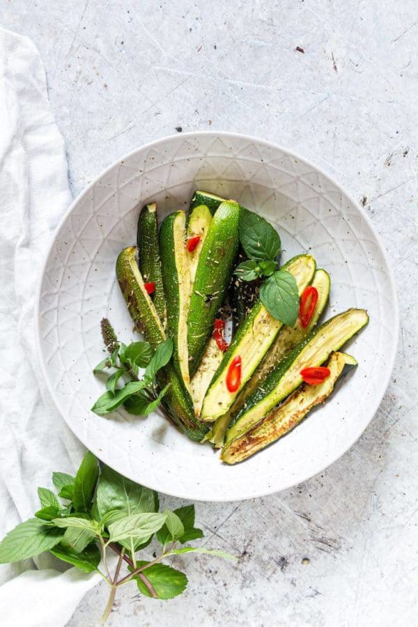 Roasted Courgettes : Zucchini Recipes | Recipes From A Pantry