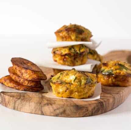 Mini Baked Plantain Frittata Recipe | Recipes From A Pantry