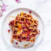 Coconut Mango Waffles – West African Flavours - Recipes From A Pantry