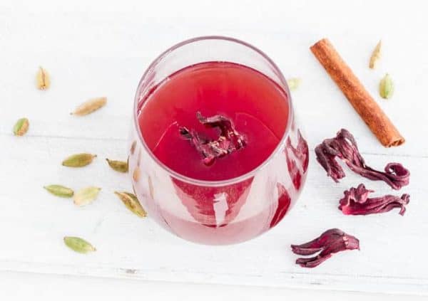 Hibiscus Pomegranate Mulled Tea - West African Flavours - Recipes From ...
