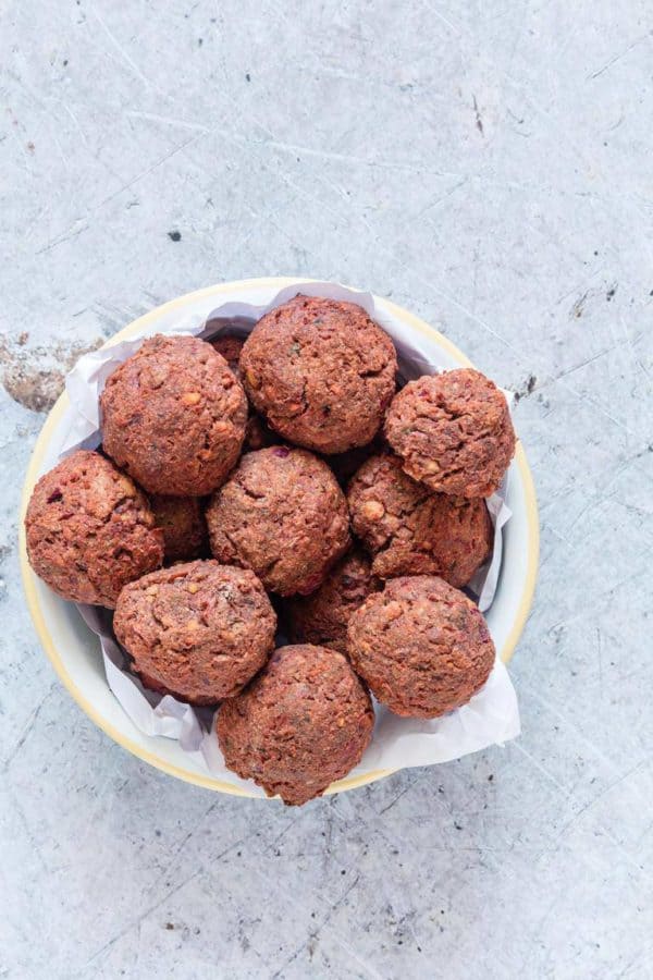 Vegan Falafels With Beetroot {Vegan, Gluten-free} - Recipes From A Pantry