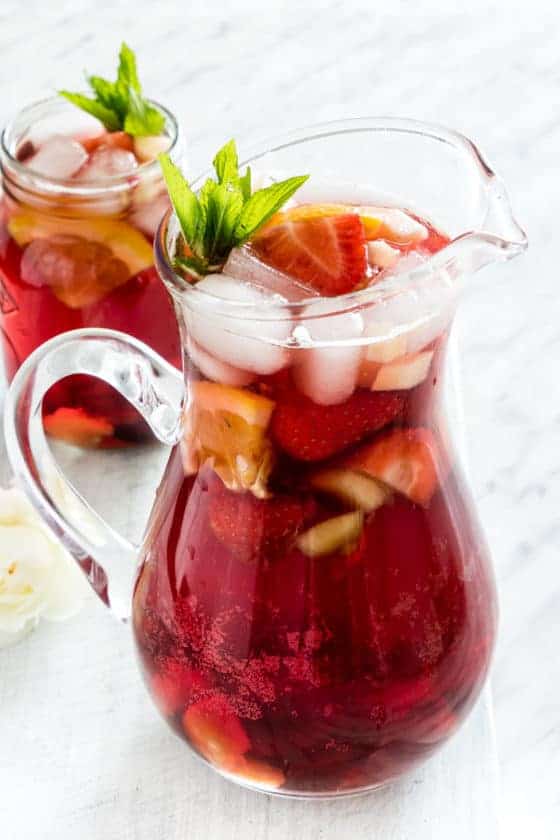 Non Alcoholic Sangria Sangria Mocktail Recipes From A Pantry