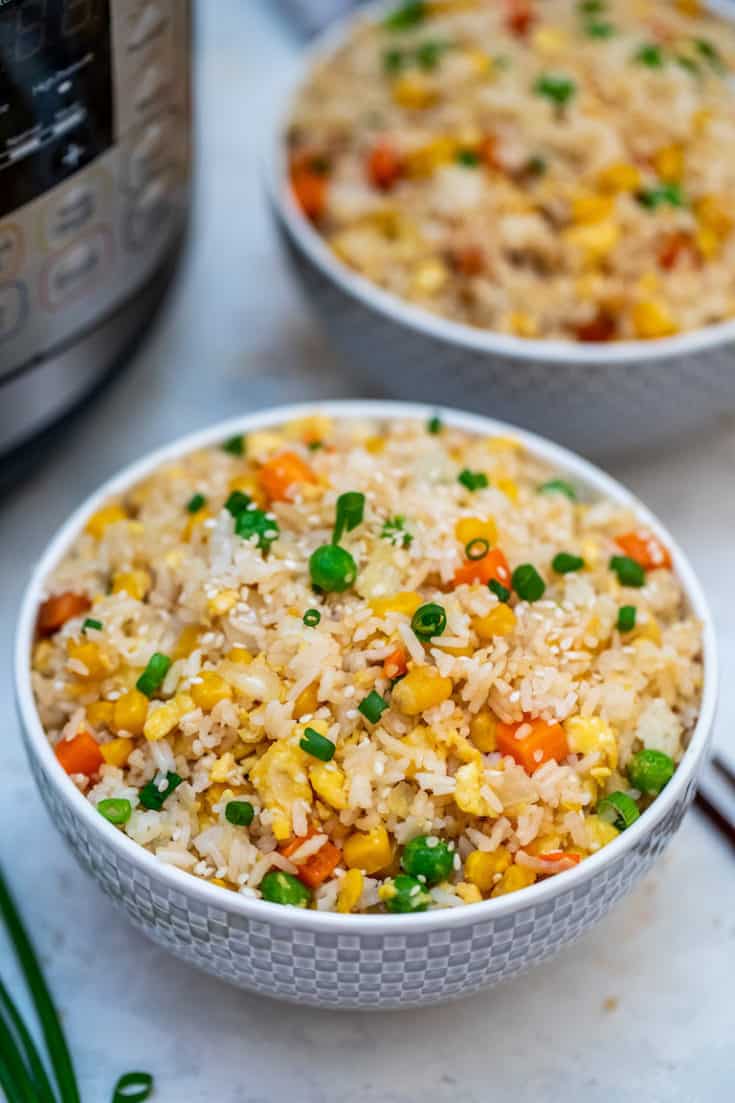 Easy Instant Pot Fried Rice Recipe | Recipes From A Pantry