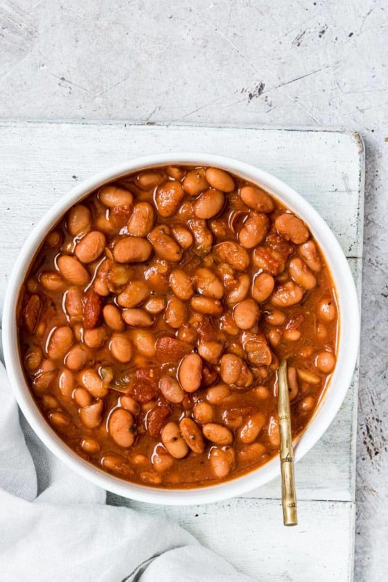 Easy Canned Pinto Beans Recipe - Recipes From A Pantry