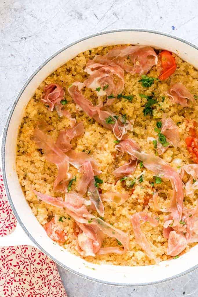 Cheesy Quinoa Porridge - Recipes From A Pantry