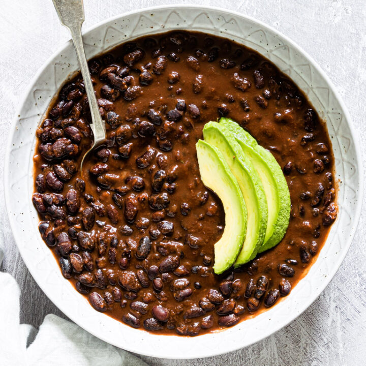 Dump and Start Instant Pot Mexican Black Beans Stew (V, GF) - Recipes ...