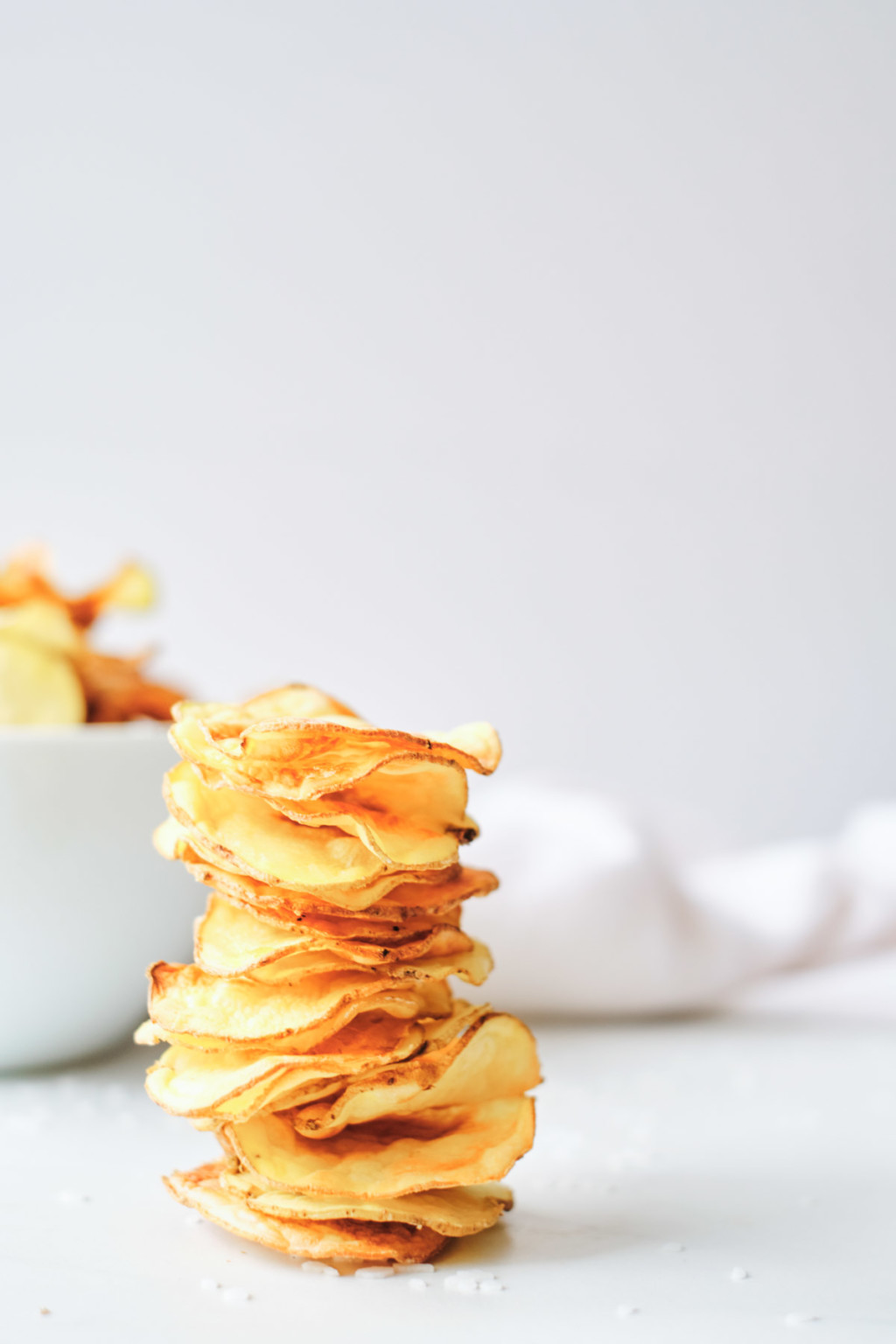 Crispy Air Fryer Potato Chips - Recipes From A Pantry