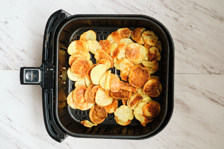 Crispy Air Fryer Potato Chips - Recipes From A Pantry