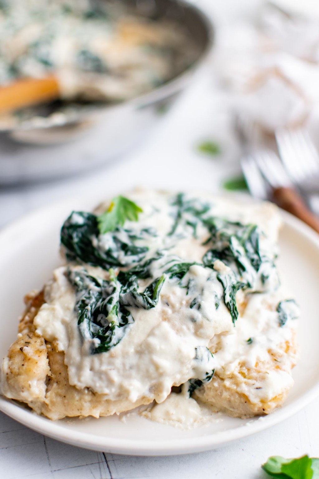 Creamy Chicken Florentine - Recipes From A Pantry
