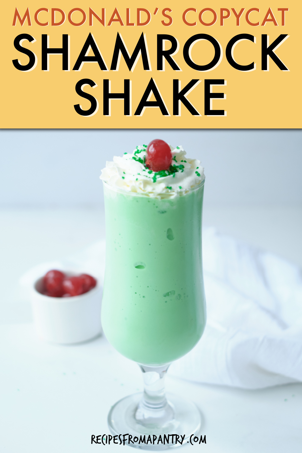 Shamrock Shake (McDonalds Copycat) - Recipes From A Pantry