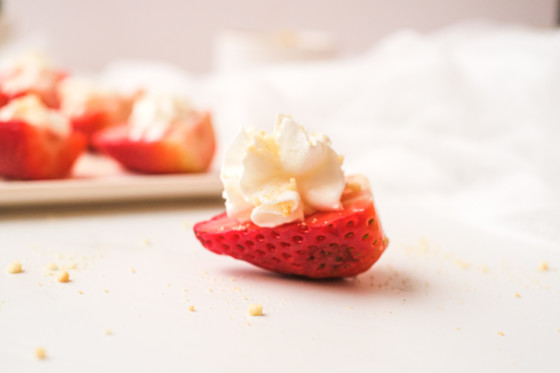 Deviled Strawberries - Recipes From A Pantry