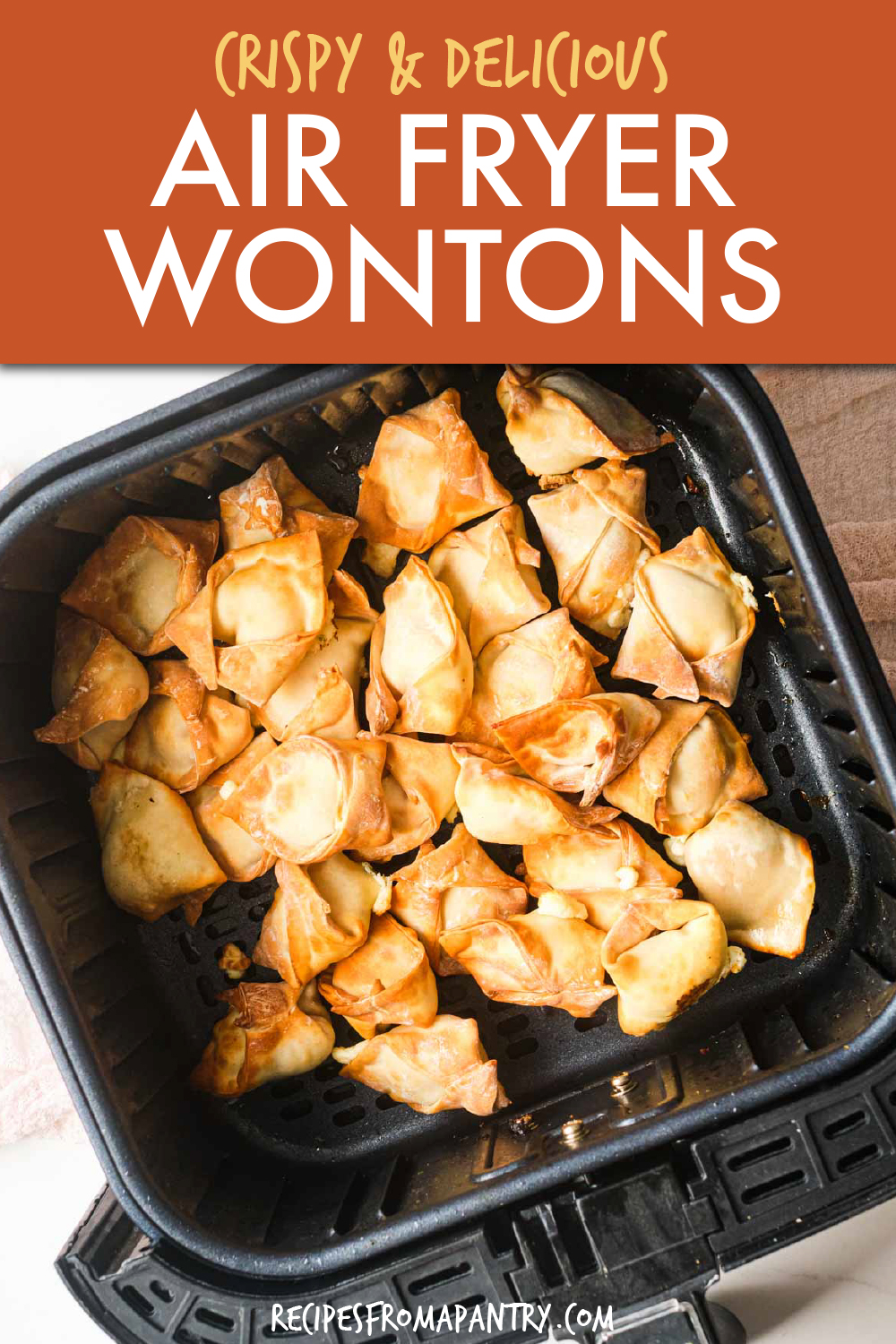 Air Fryer Wontons - Recipes From A Pantry