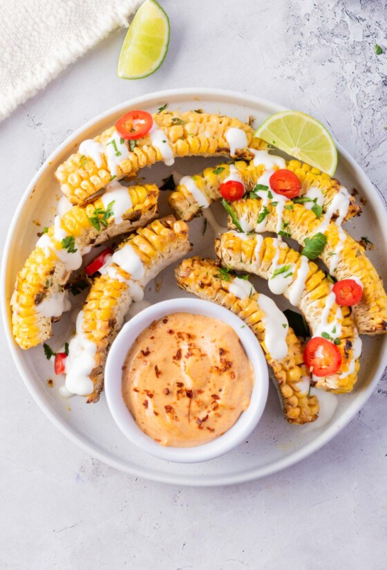 Corn Ribs Air Fryer - Recipes From A Pantry