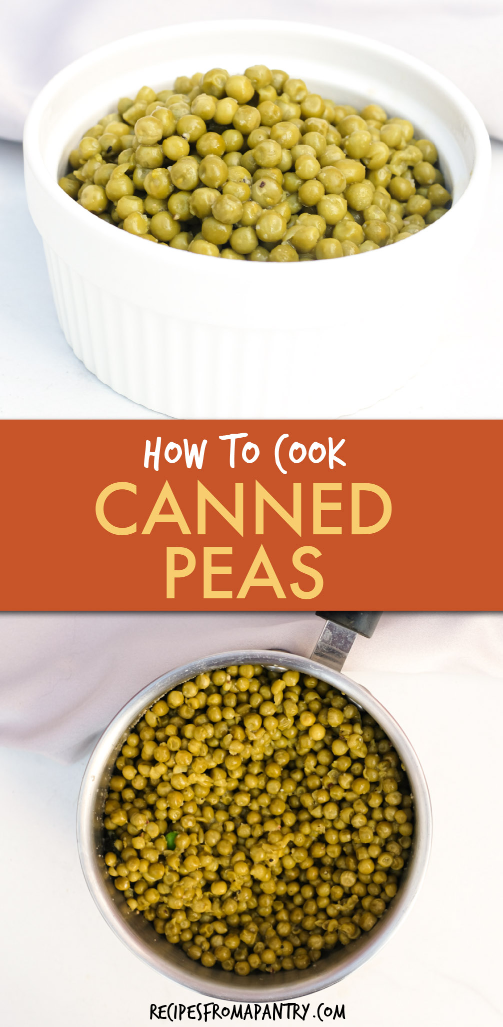 How To Cook Canned Peas - Recipes From A Pantry