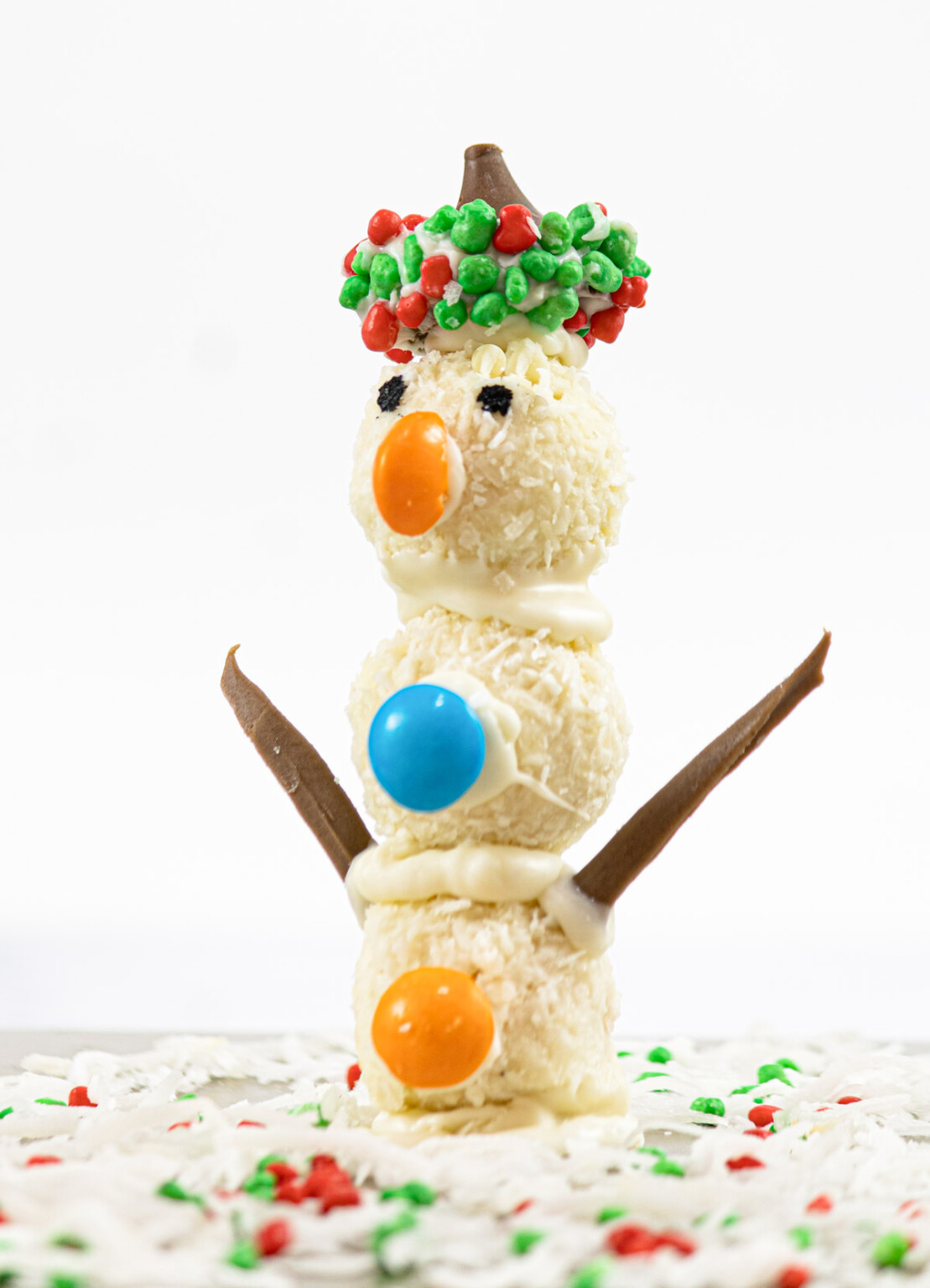 Raffaello Snowmen - Recipes From A Pantry