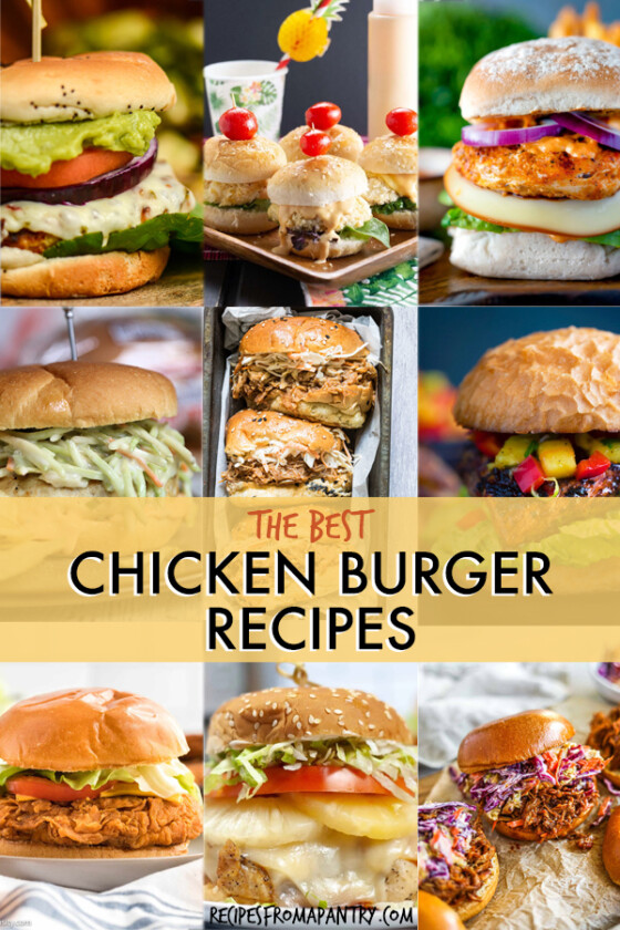 21 Chicken Burgers Recipes - Recipes From A Pantry