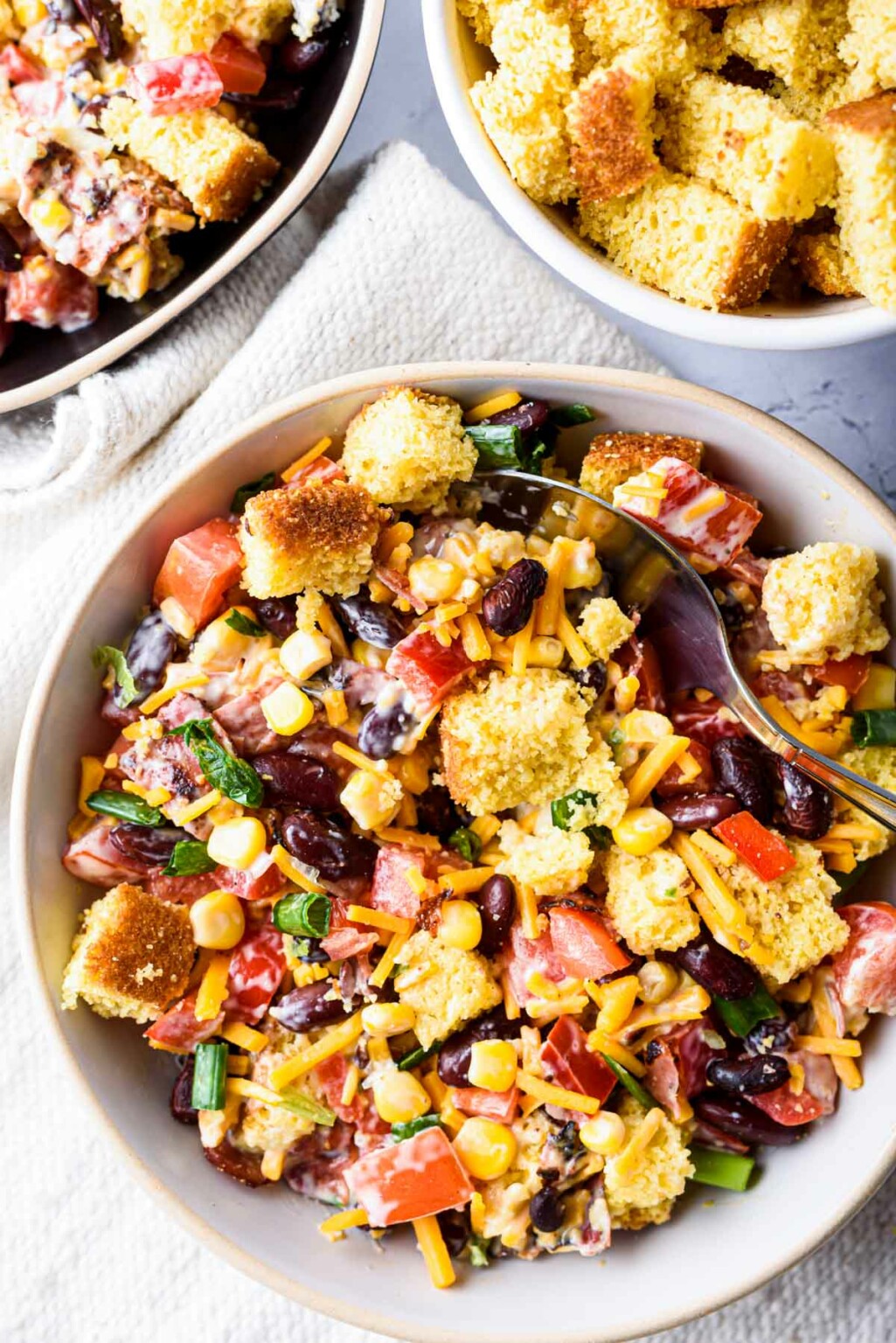 Cornbread Salad - Recipes From A Pantry
