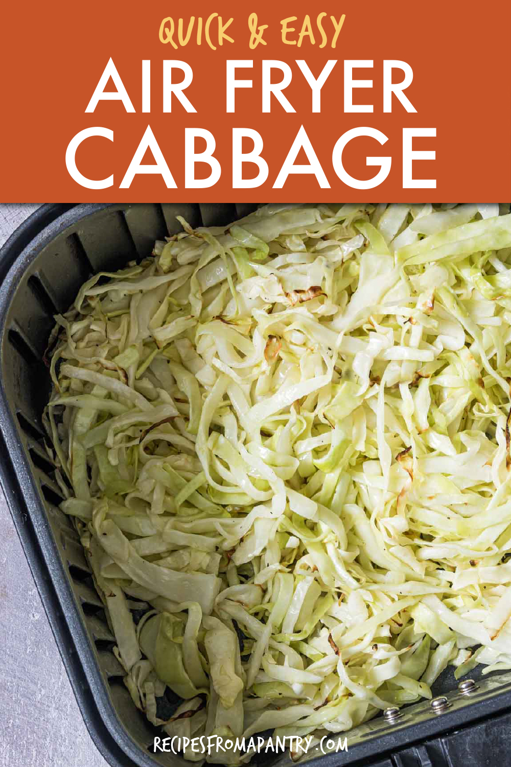 Air Fryer Cabbage - Recipes From A Pantry