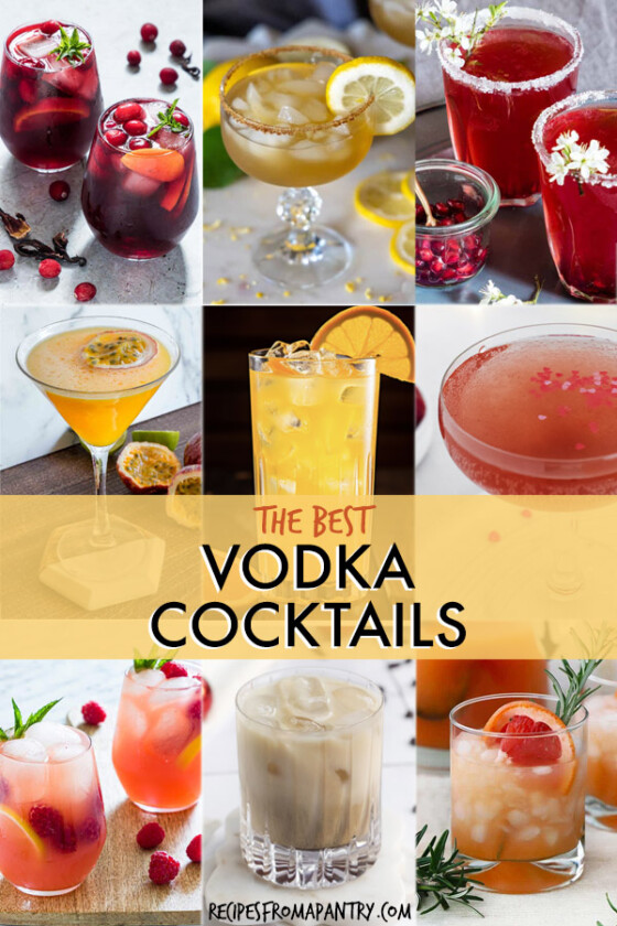 The Best Vodka Cocktails - Recipes From A Pantry