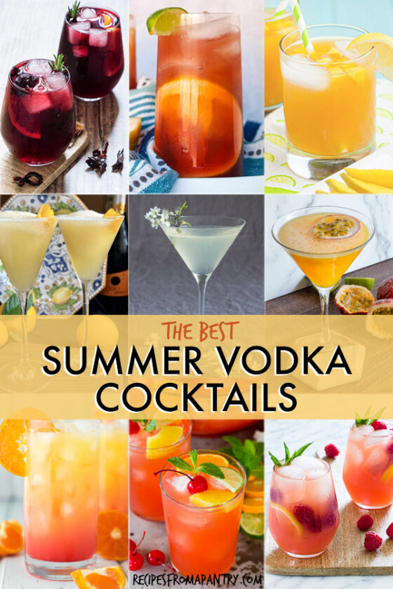 Summer Vodka Cocktails - Recipes From A Pantry