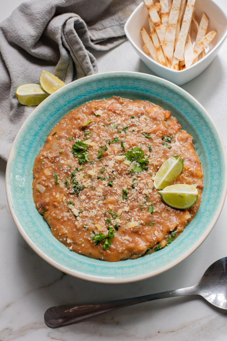 How To Make Canned Refried Beans Better - Recipes From A Pantry