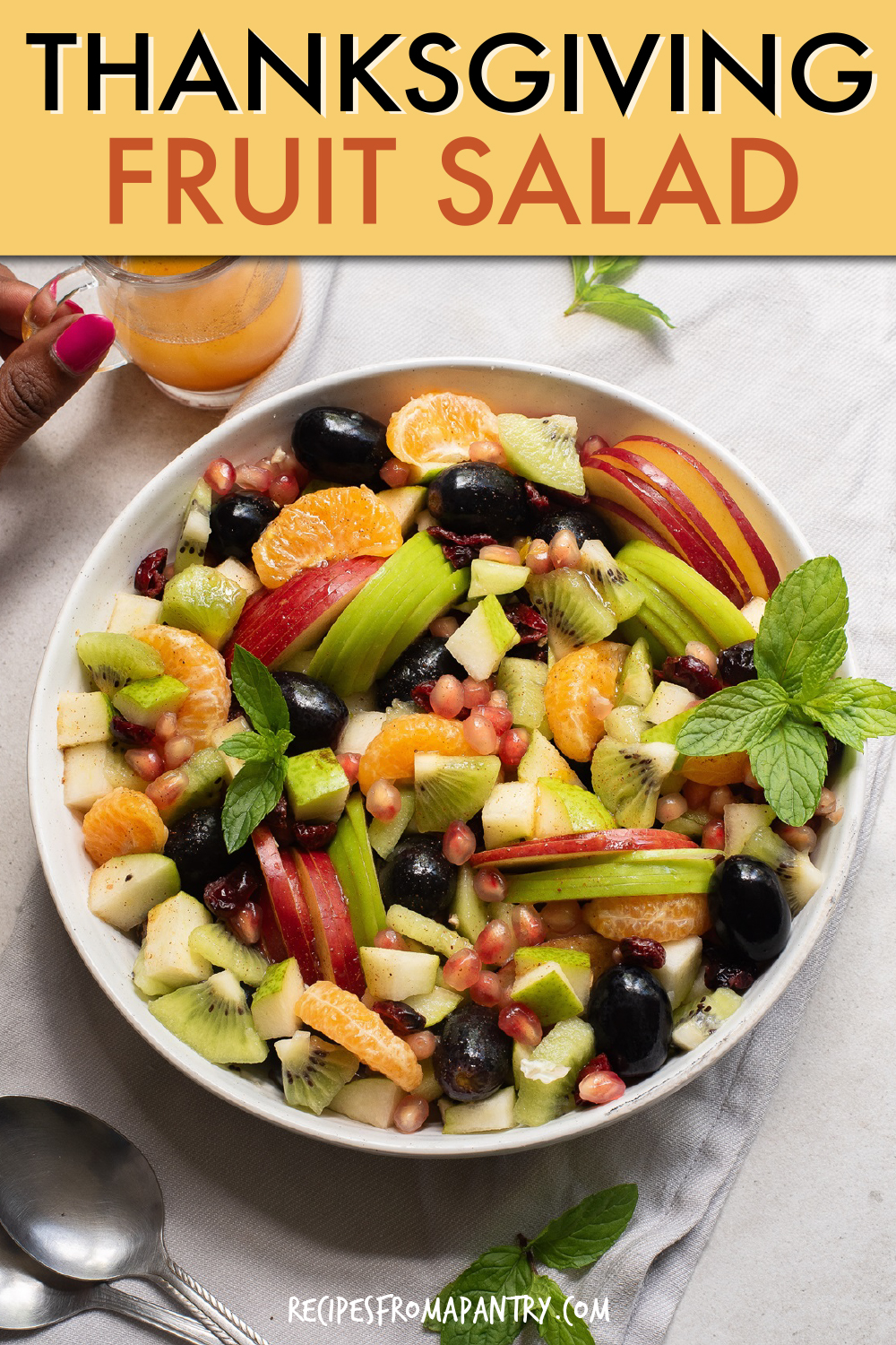 Thanksgiving Fruit Salad - Recipes From A Pantry