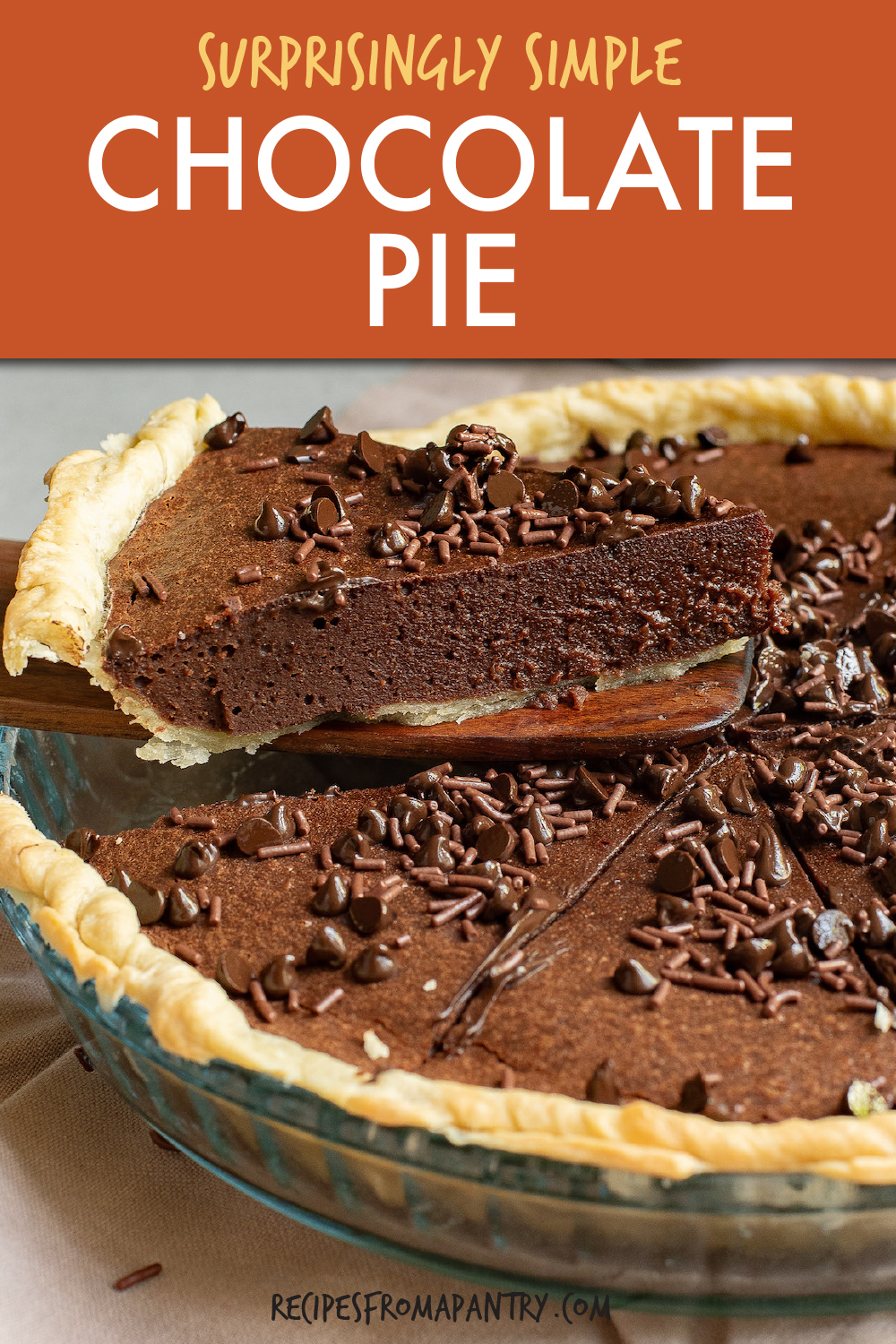 Chocolate Pie - Recipes From A Pantry