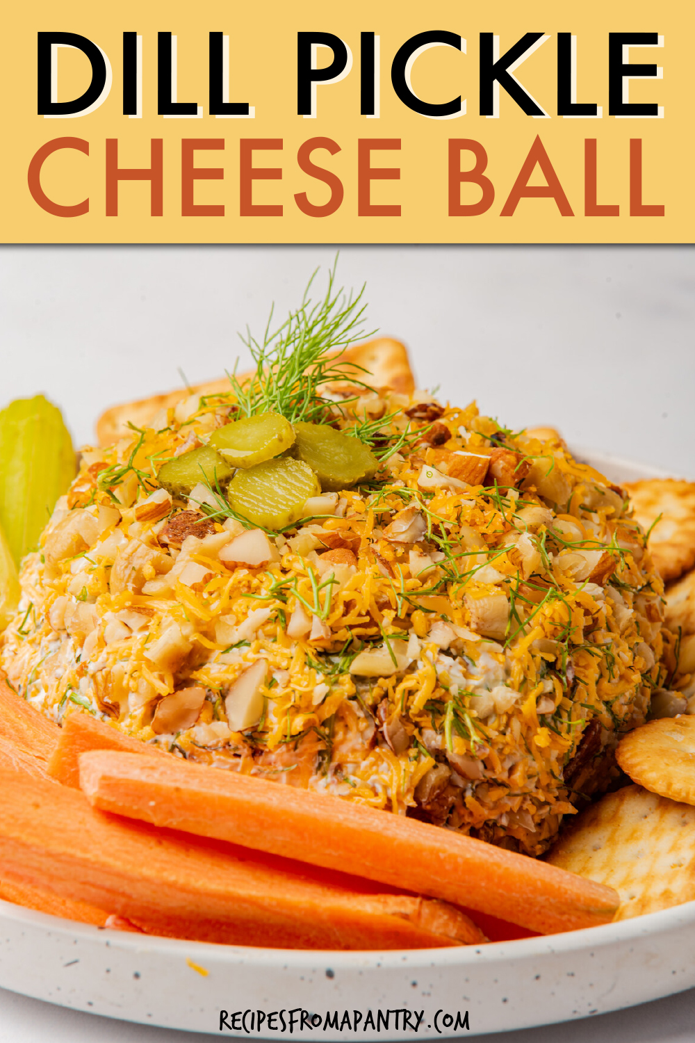 Dill Pickle Cheese Ball - Recipes From A Pantry