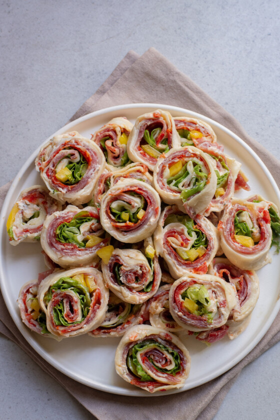 Italian Pinwheels - Recipes From A Pantry