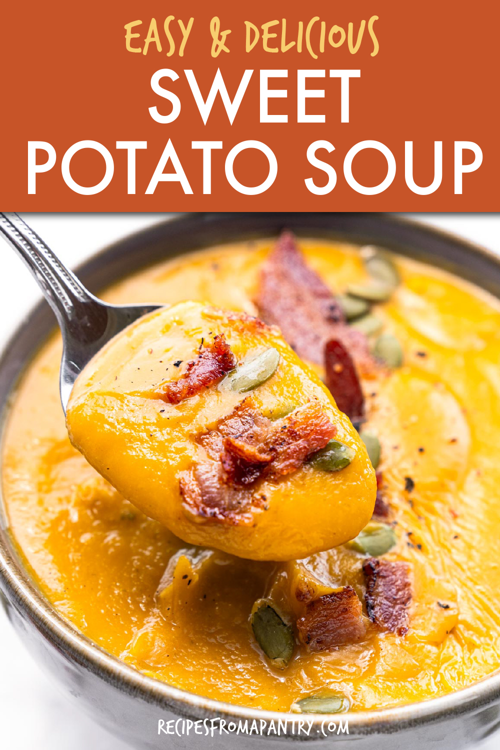 Easy Sweet Potato Soup - Recipes From A Pantry