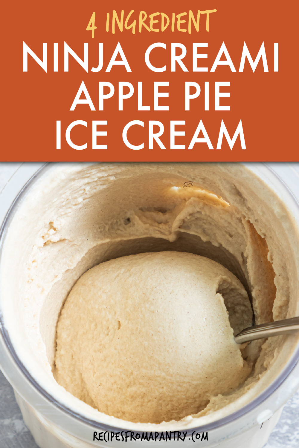 Ninja Creami Apple Pie Ice Cream Recipe - Recipes From A Pantry