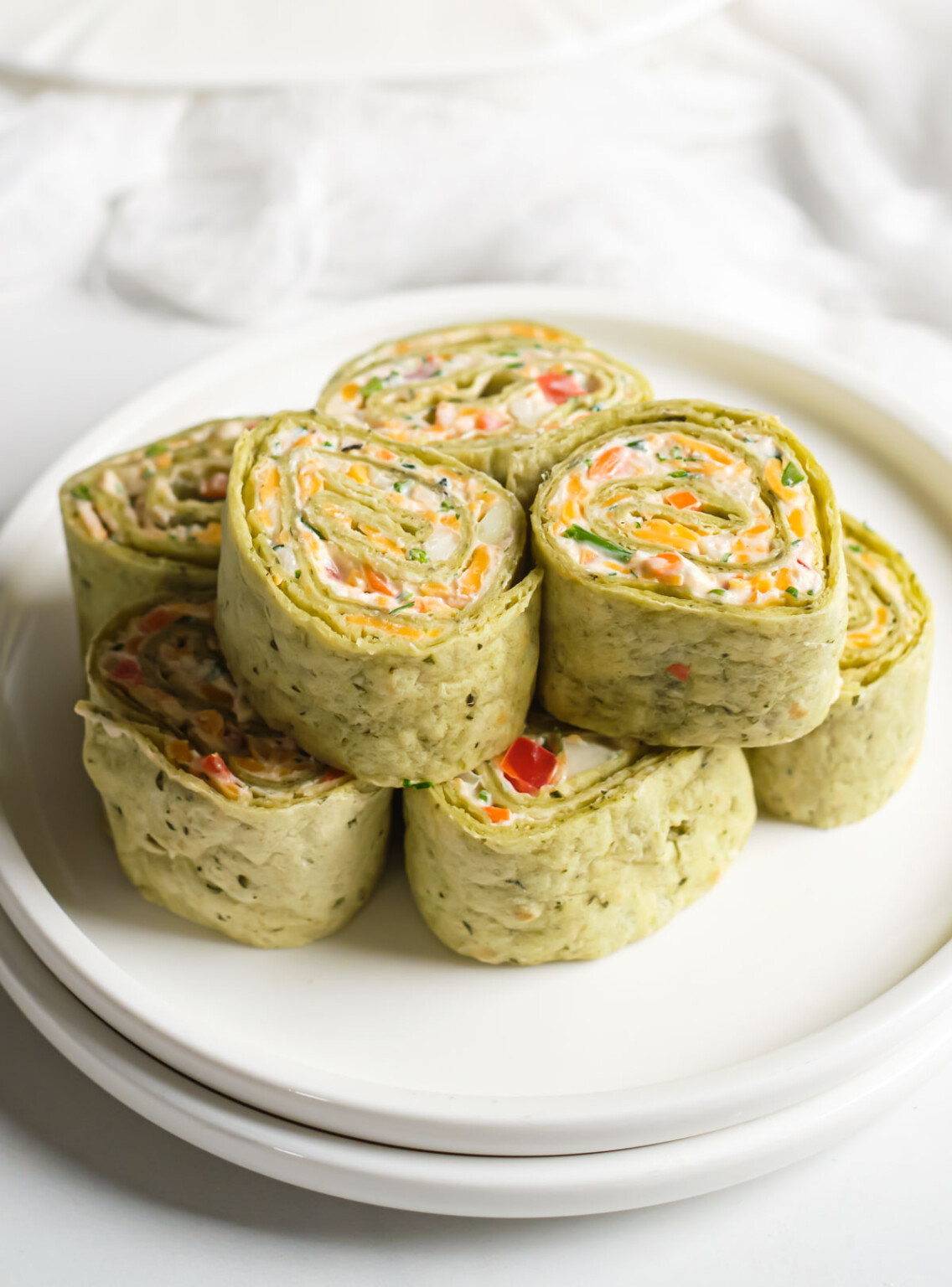 Veggie Pinwheels - Recipes From A Pantry