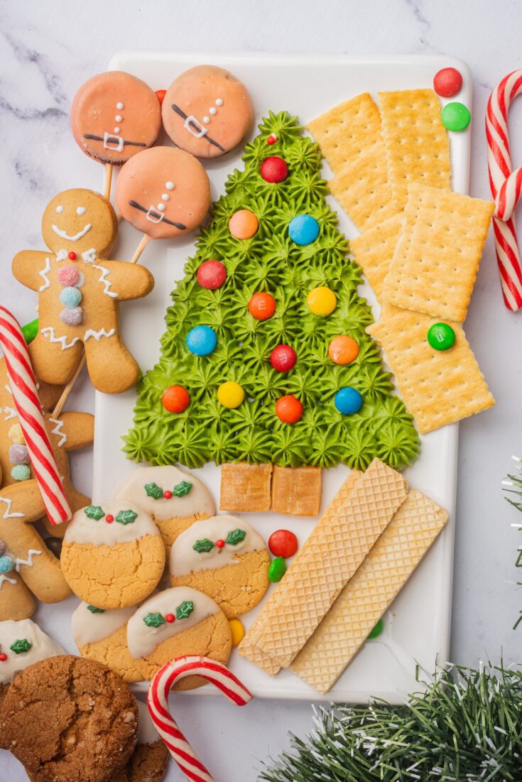 Christmas Tree Frosting Board - Recipes From A Pantry
