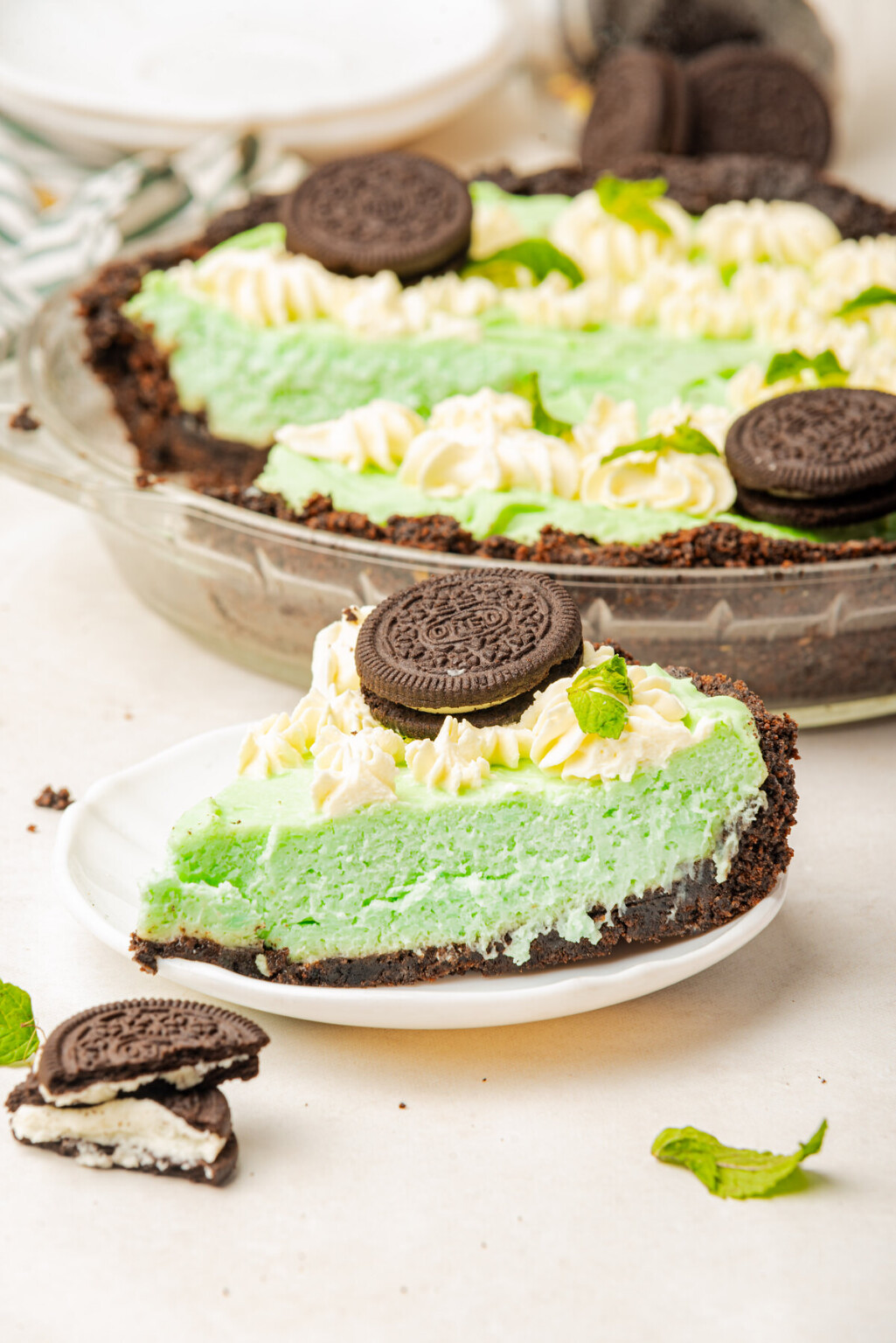 Grasshopper Pie Recipe - Recipes From A Pantry