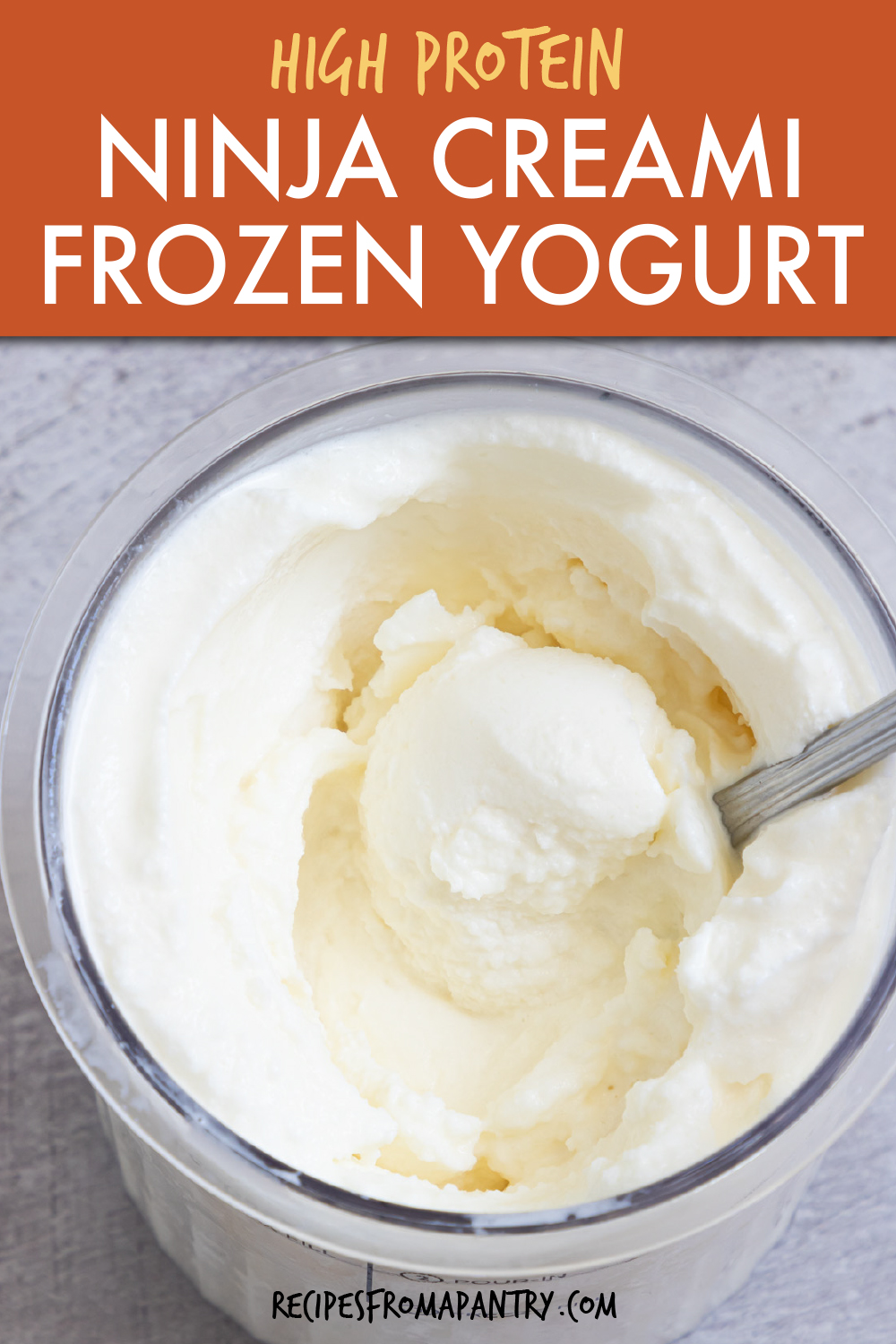 Ninja Creami Frozen Yogurt - Recipes From A Pantry