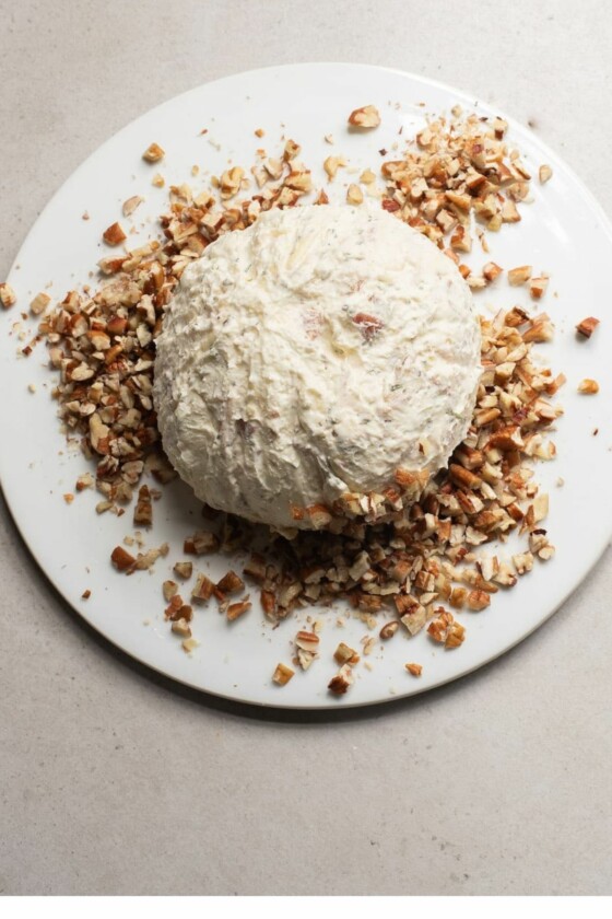 Football Cheese Ball - Recipes From A Pantry