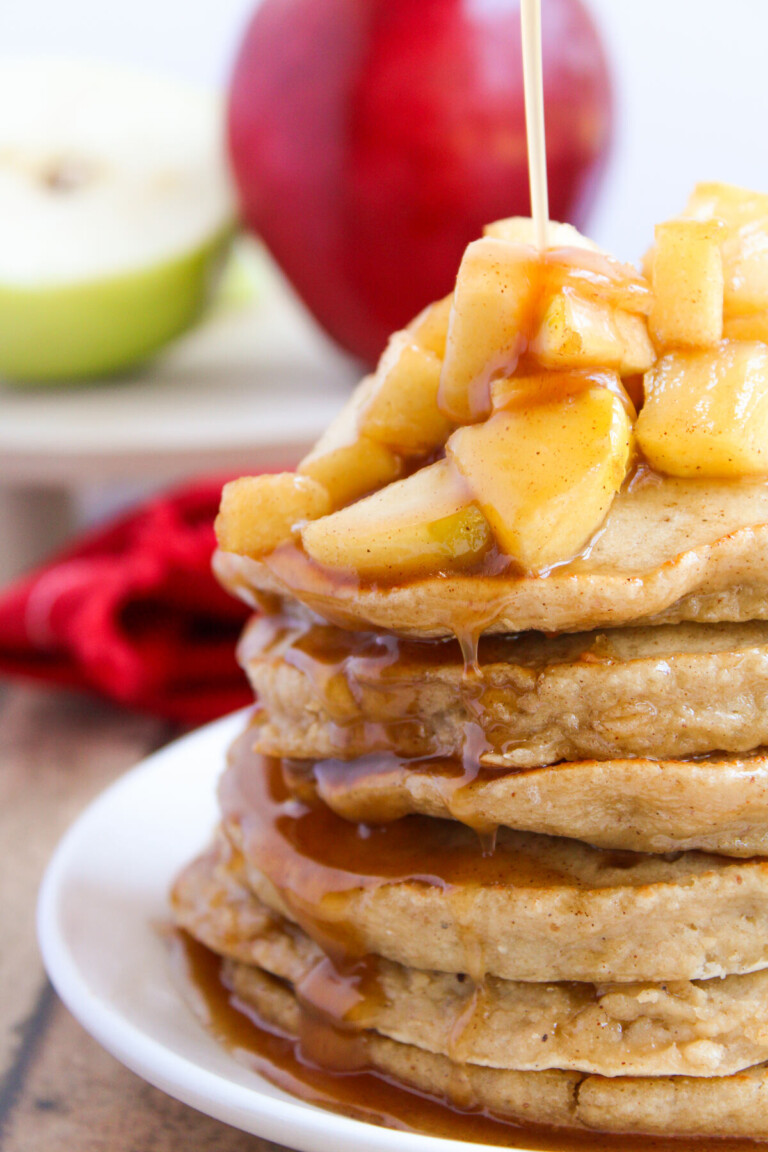 Apple pancakes - Recipes From A Pantry