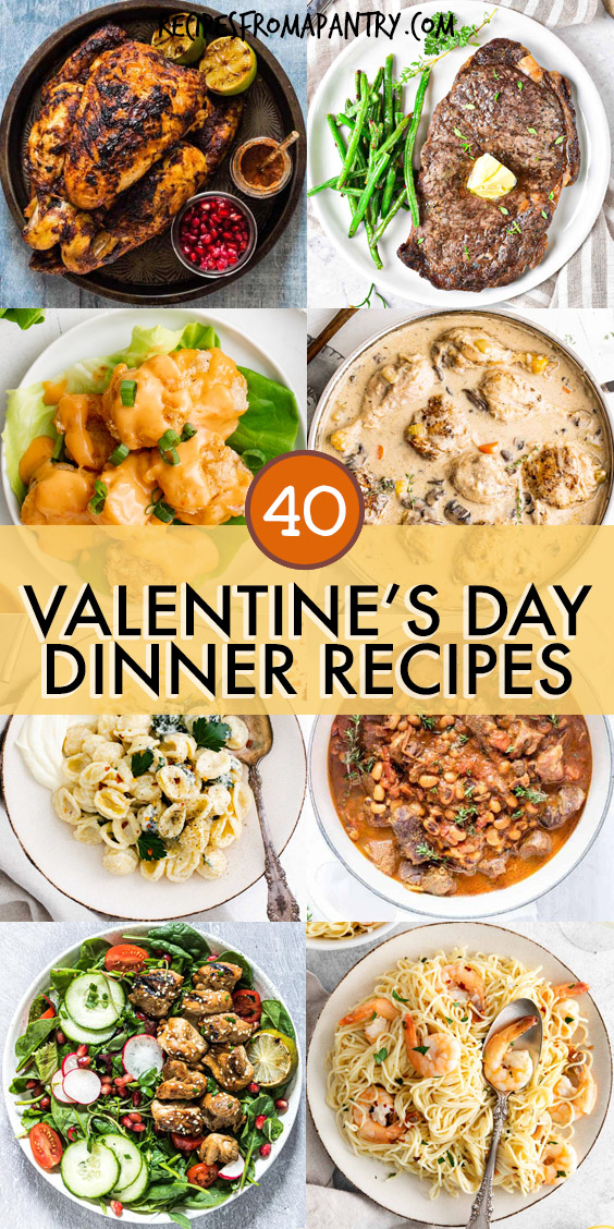 40 Valentines Day Dinner Ideas And Recipes - Recipes From A Pantry