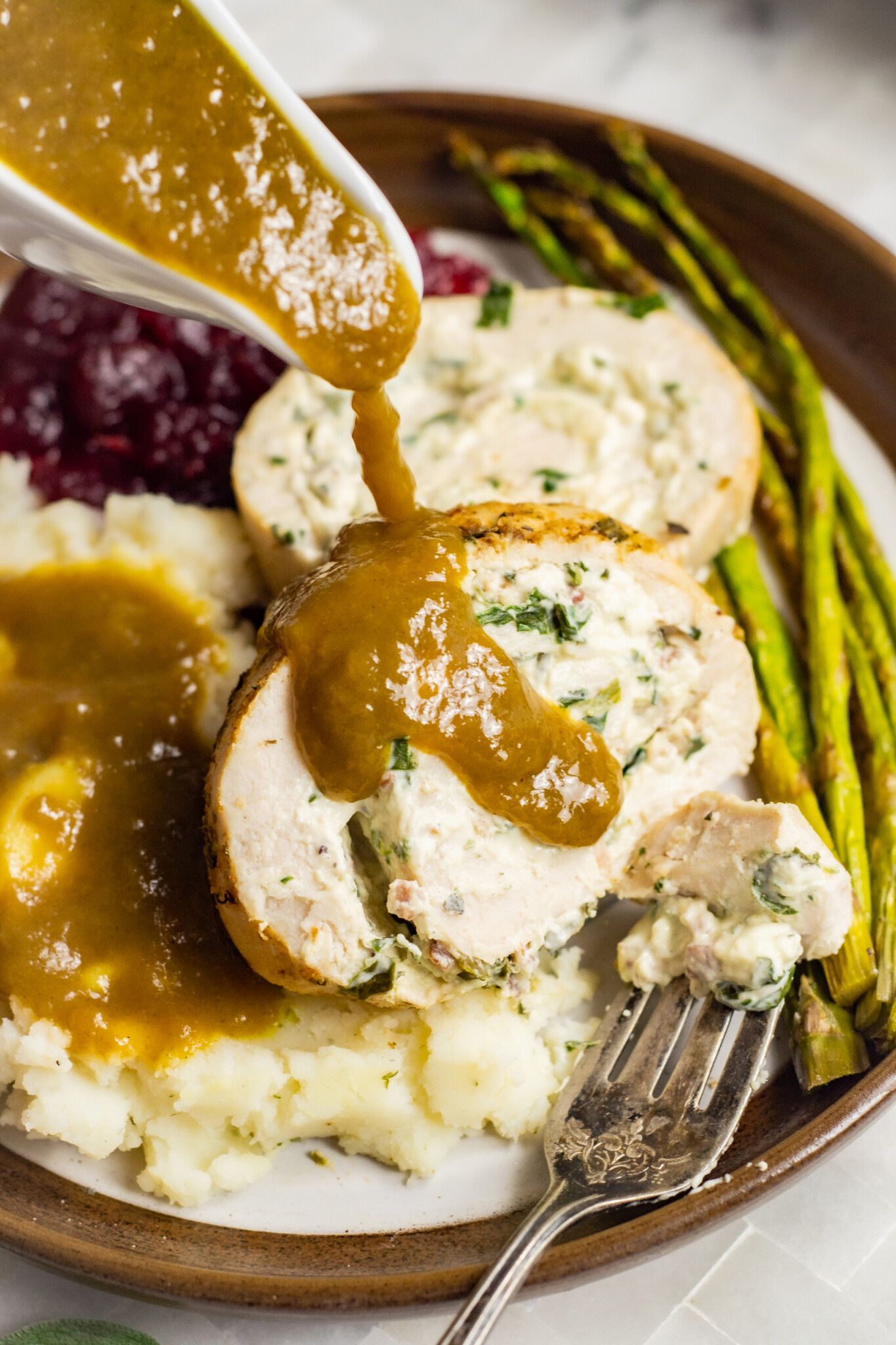 Stuffed Turkey Breast - Recipes From A Pantry