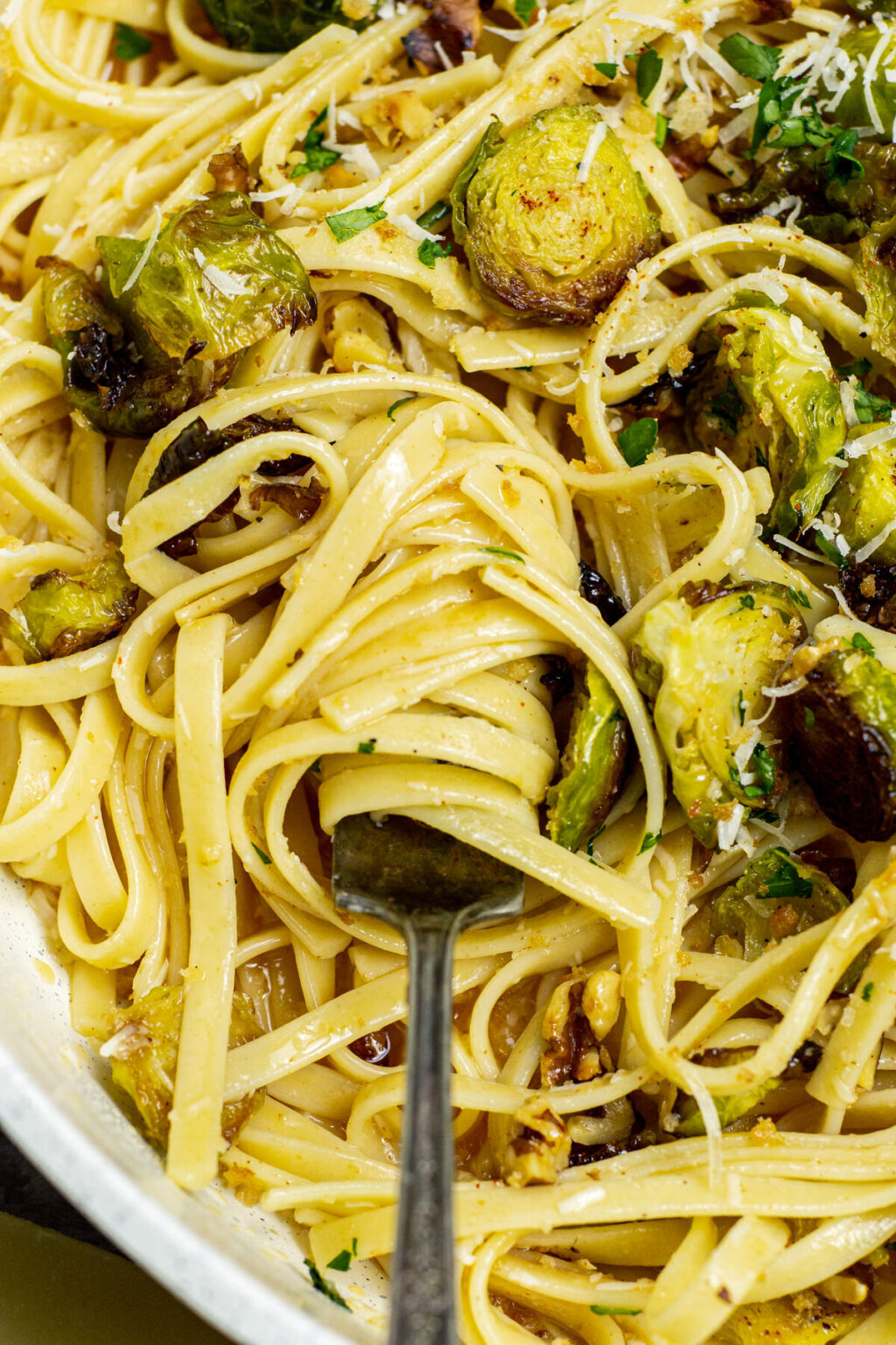 Brussel Sprouts Pasta - Recipes From A Pantry