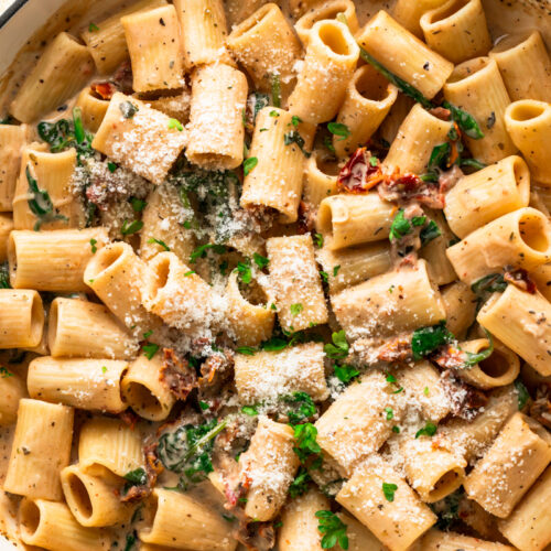 Creamy Sun Dried Tomato Pasta | 30 Minute Meal - Recipes From A Pantry