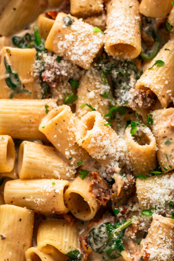 Creamy Sun Dried Tomato Pasta | 30 Minute Meal - Recipes From A Pantry